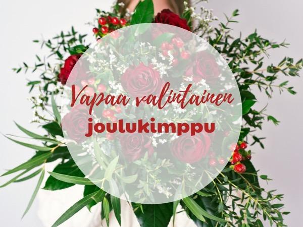 Kukkakauppa Villiviini - Kausituotteet - Joulukimppu vapaat kädet